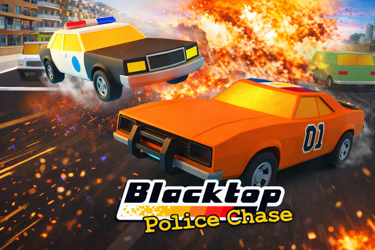 Blacktop Police Chase